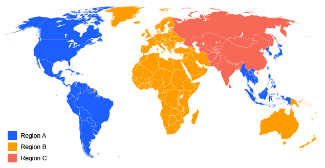 Blu-ray Region Info | Blu-ray | WOW HD UK