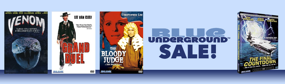 Blue Underground Sale